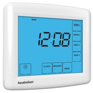 Touchscreen Time Clock | Heating Controls | Underfloor | Radical Heating